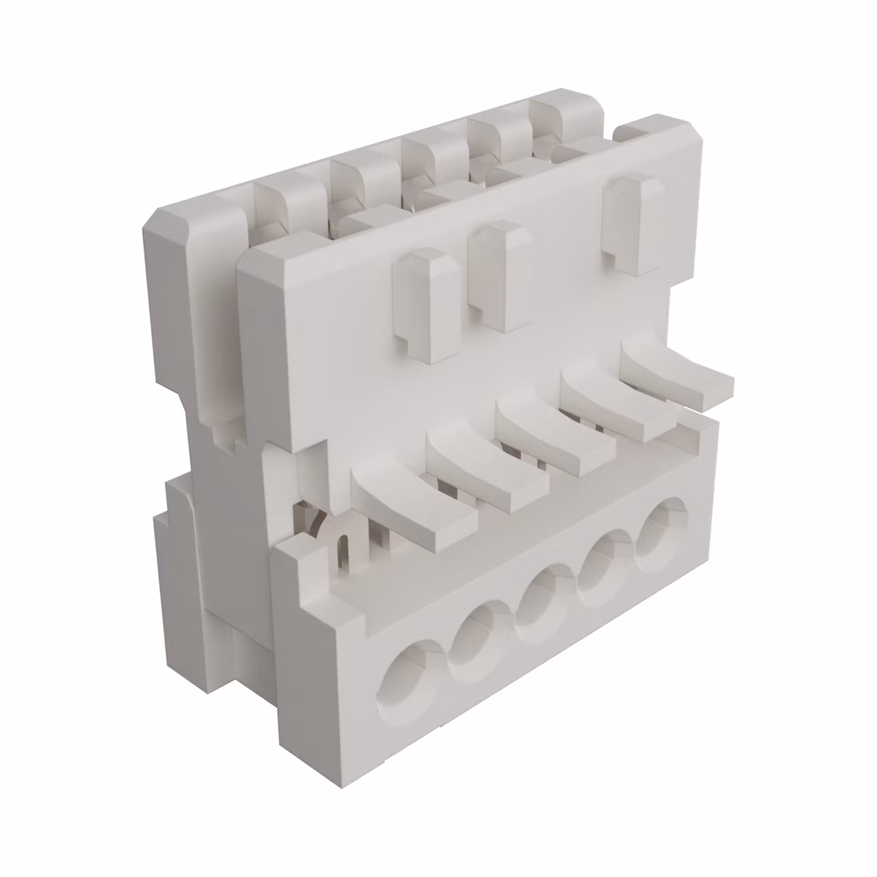 Appli-Mate RAST 2.5 Female Connector, 5.00mm Pitch, 2 Circuits, Open Endwalls