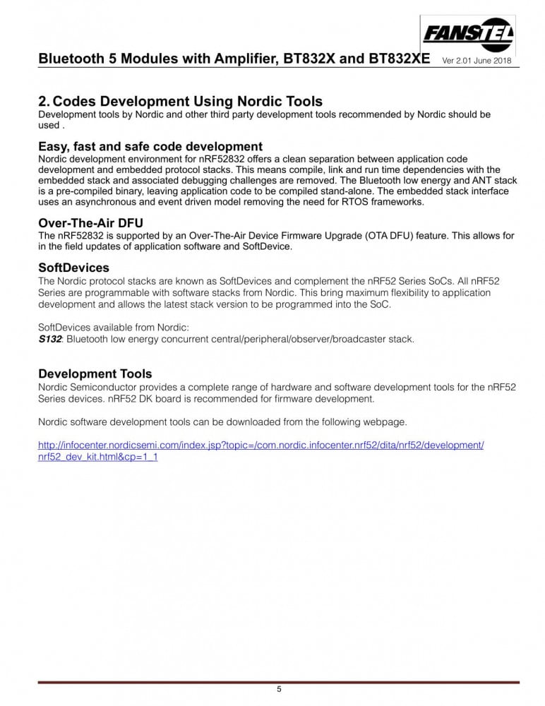 BT832X datasheet page 5