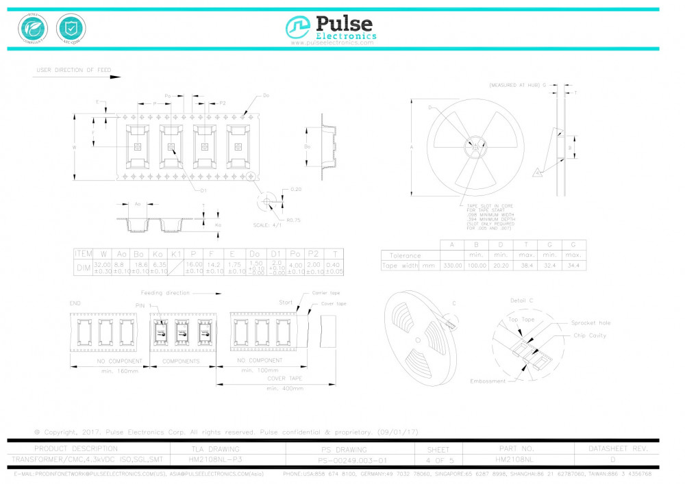 HM2108NL datasheet page 4
