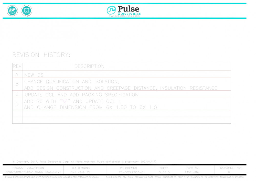 HM2108NL datasheet page 5