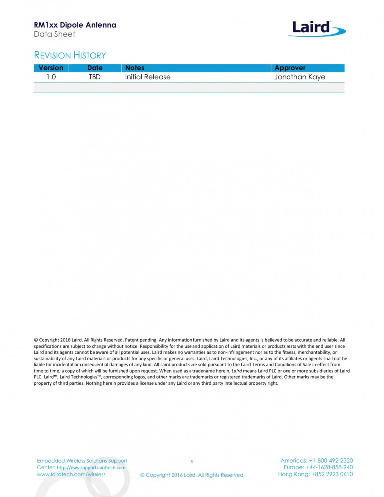 0600-00060 technical document page 6