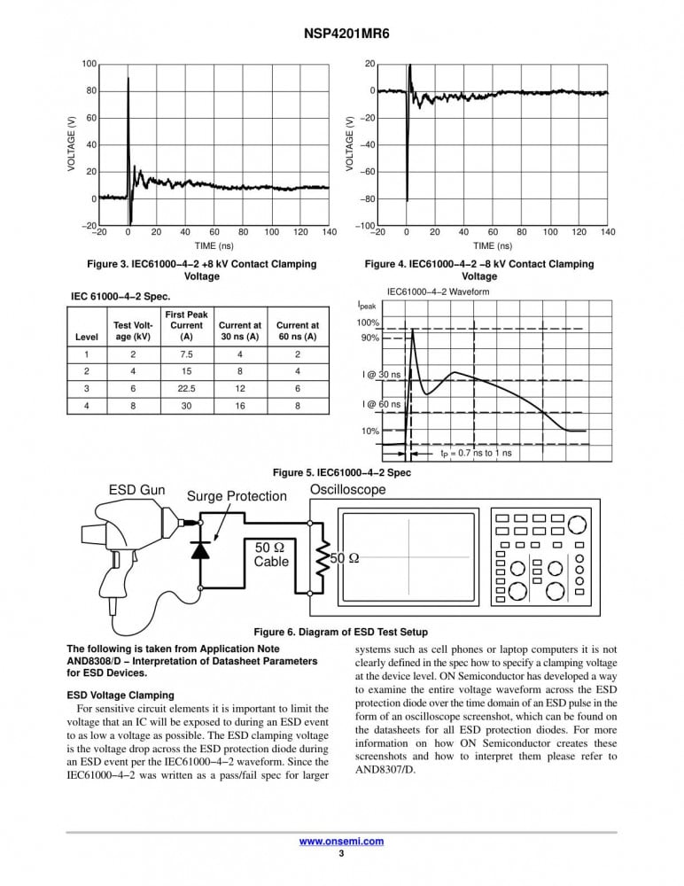 NSP4201MR6T1G technical document page 3