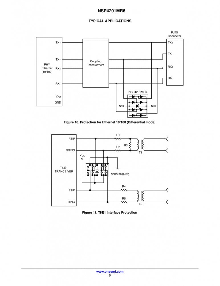NSP4201MR6T1G technical document page 5