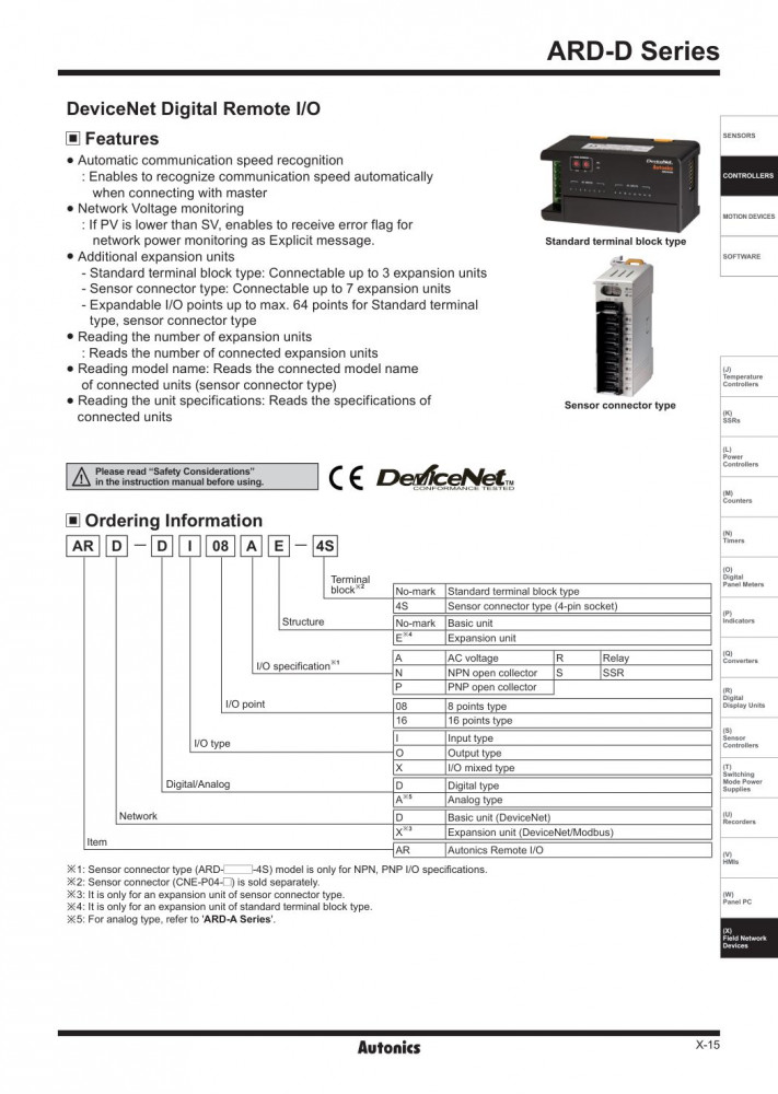 ARD-D Series technical document page 1