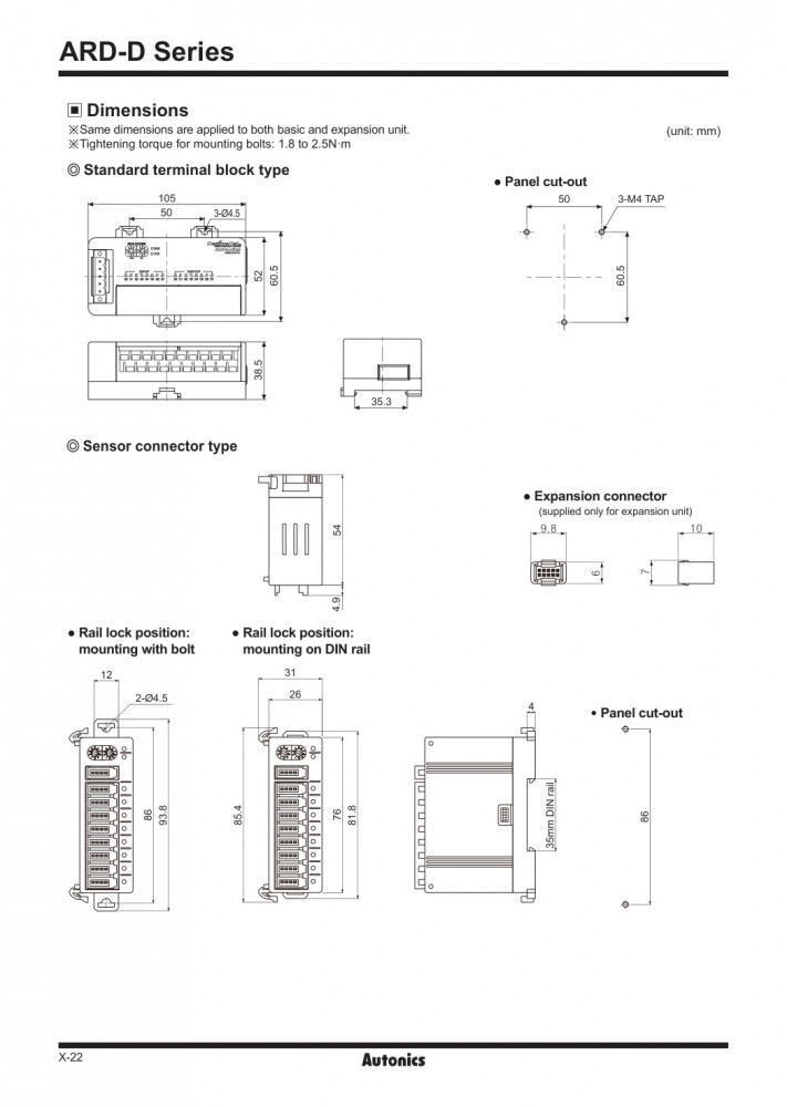 ARD-D Series technical document page 8