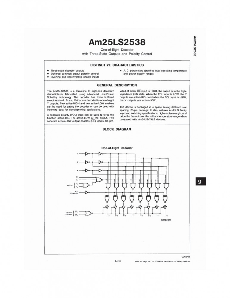 25LS2538PC datasheet page 2