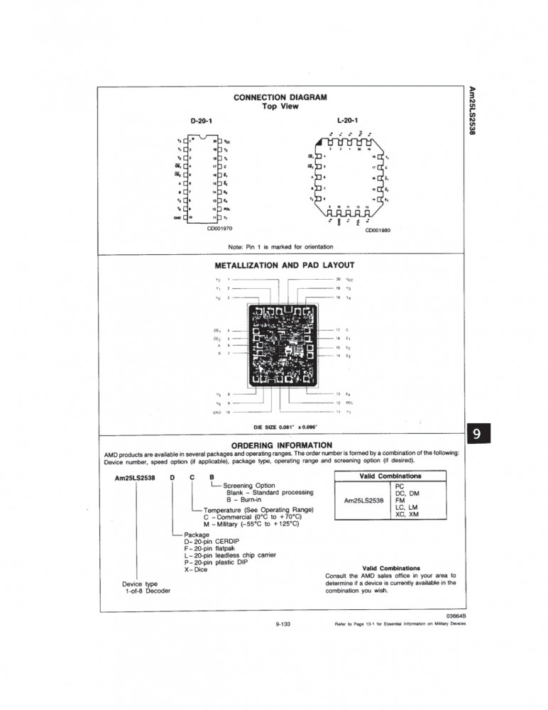 25LS2538PC datasheet page 4