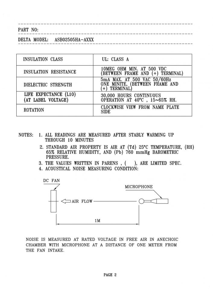 ASB02505HA-AX46 specification page 2
