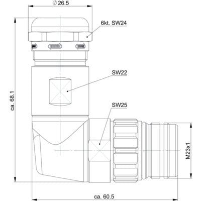 WEIDMULLER 1169950000 Circular Connector Housing