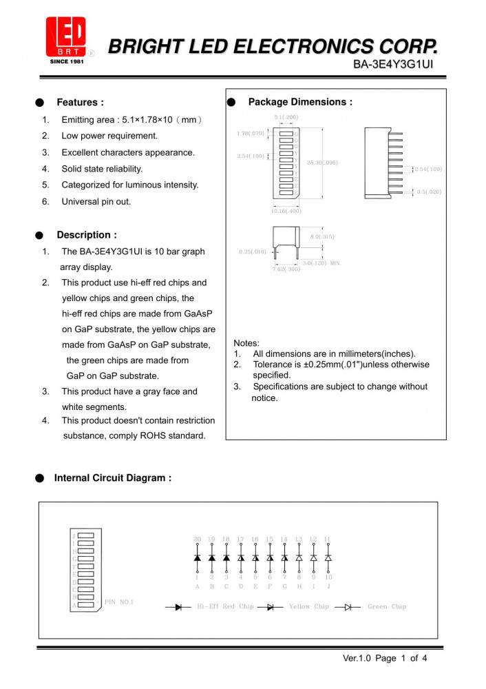 BA-3E4Y3G1UI datasheet page 1