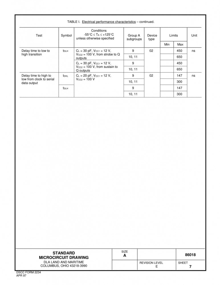 55500EFD/B datasheet page 8