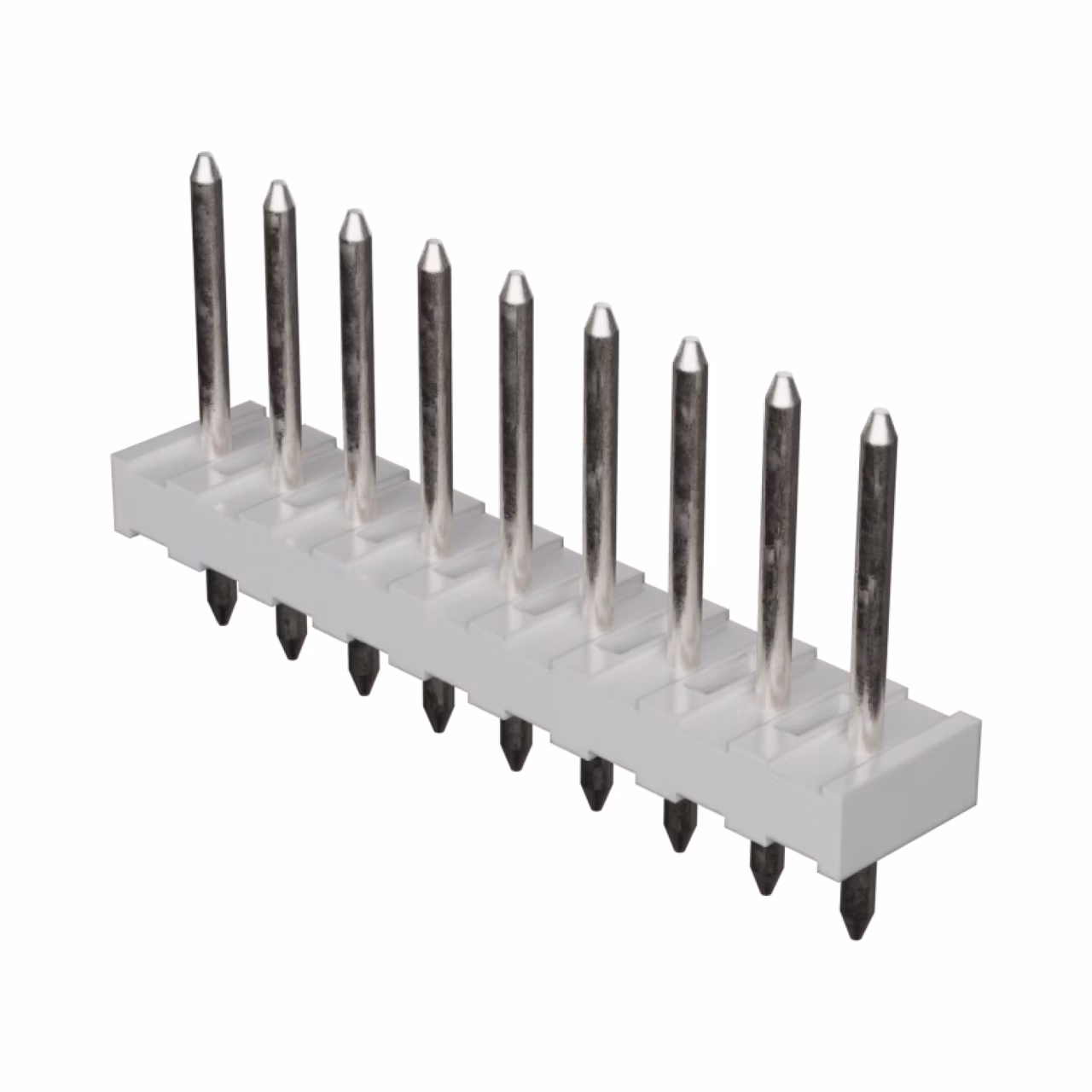 KK 396 Wire-to-Board Header, Vertical Round Pin, 9 Circuits, Tin (Sn) Plating, with Mating Pin Length of 11.43mm (.450