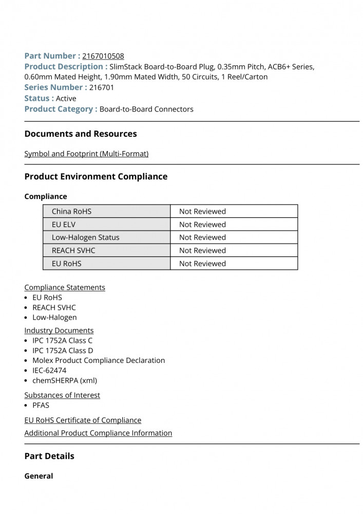 Product document preview, page 1