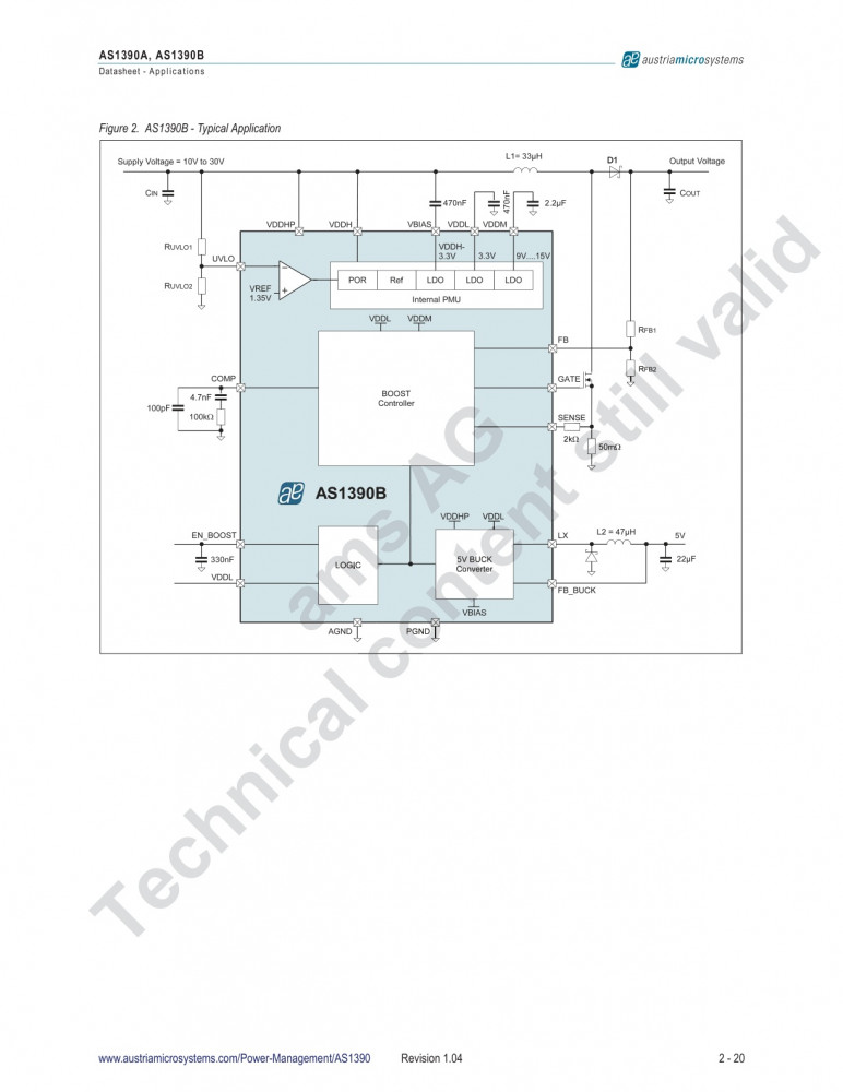 AS1390B datasheet page 3