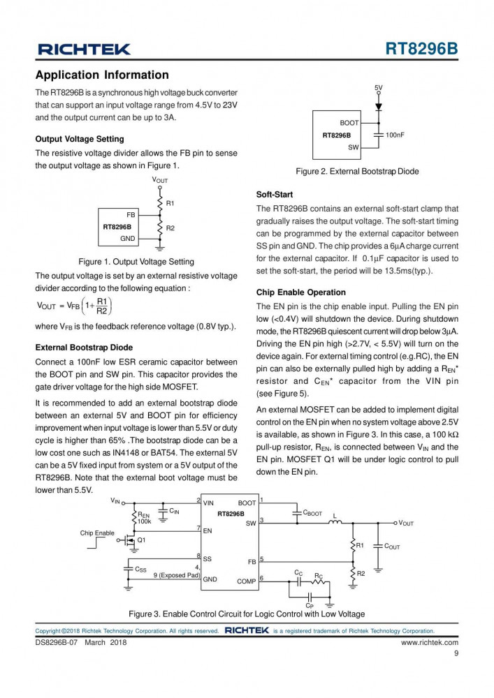 RT8296B datasheet page 9