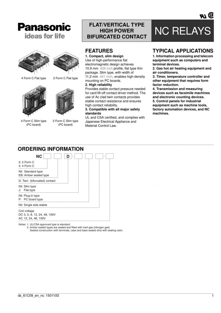 NC relay document page 1
