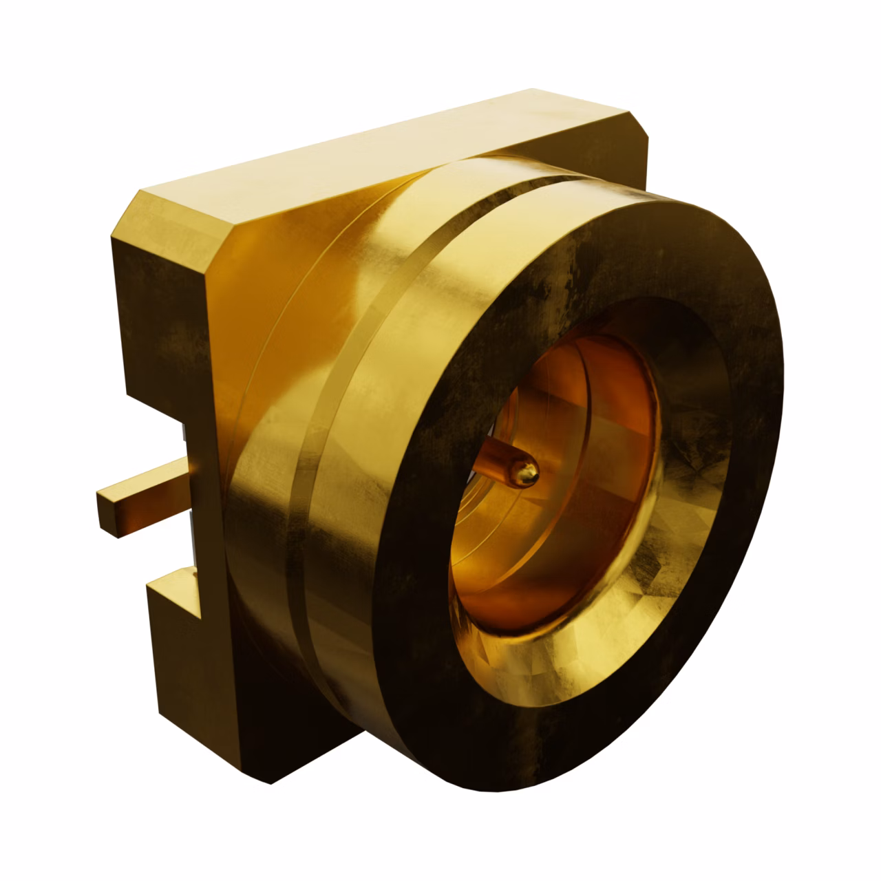 SMP Plug, Modified, Straight, Full Detent, PCB, Surface Mount, Tray, 50 Ohms for sale