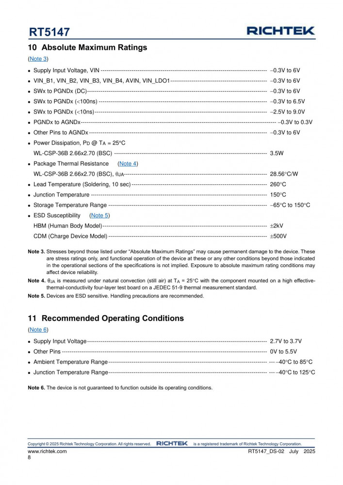 RT5147 datasheet page 8