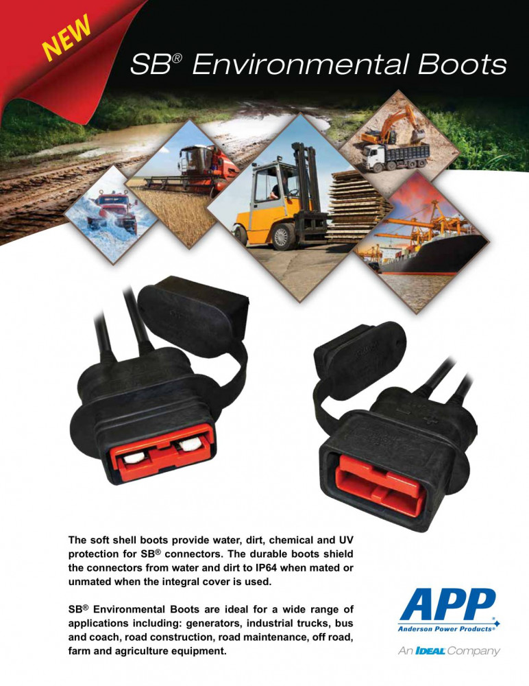 Anderson Power SB Environmental Boots document page 1