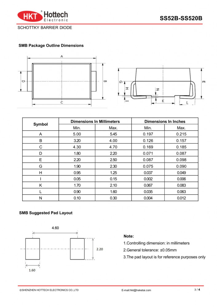 SS510B datasheet page 3