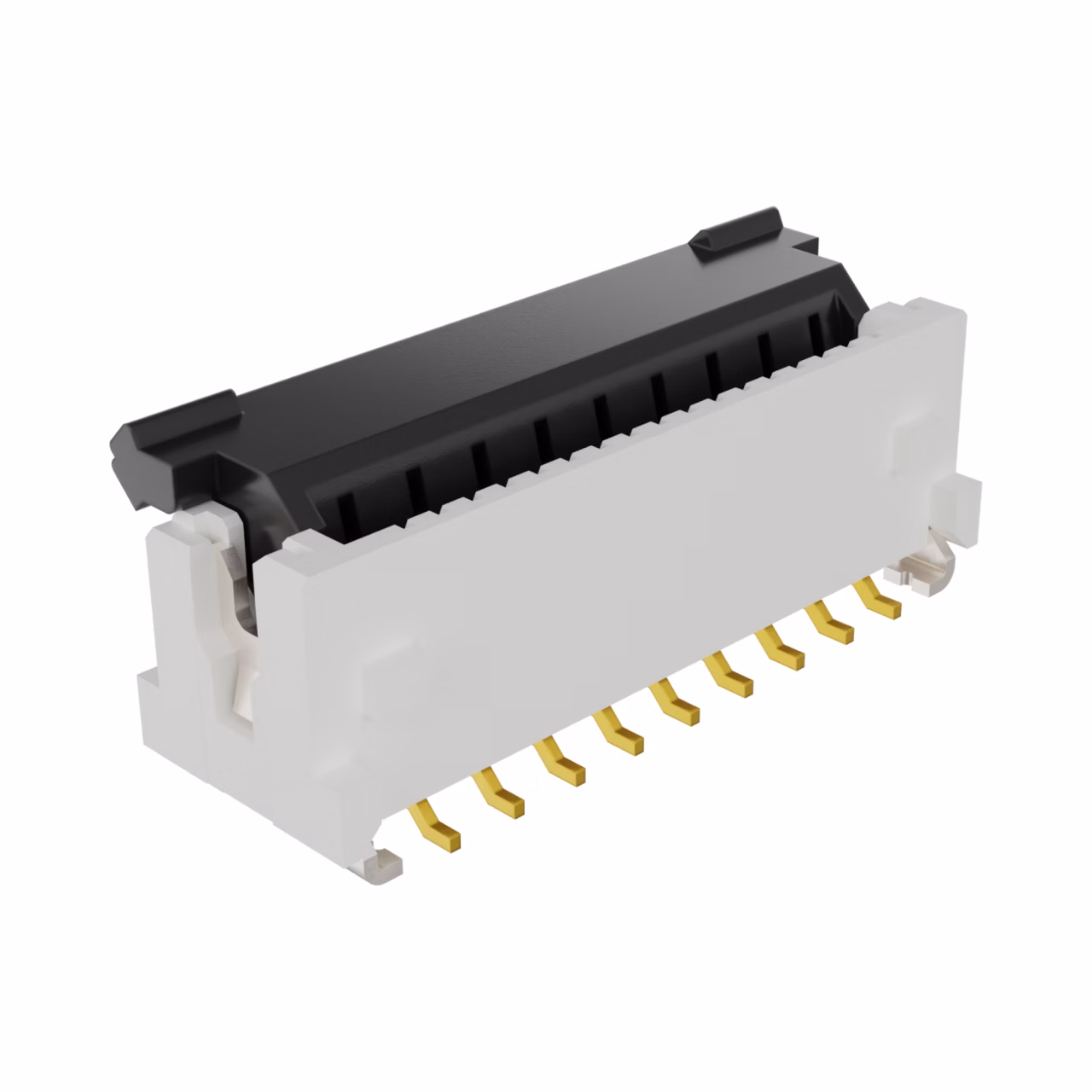 Easy-On FFC/FPC Connector, 0.50mm Pitch, V-Flip Series, Vertical, 4.05mm  Height, 17 Circuits, Copper Alloy, 125°C Operating Temperature, Gold Plating for sale