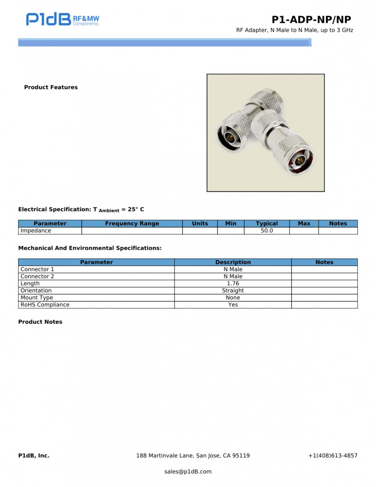 P1-ADP-NP/NP product documentation image