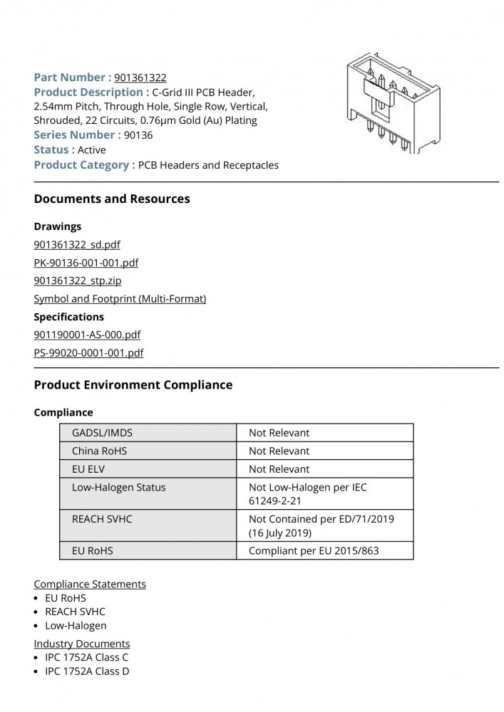 901361322 technical document page 1