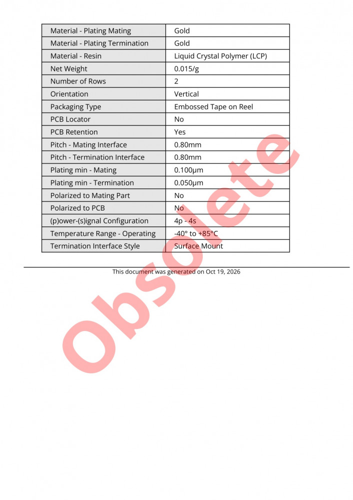 MOLEX 104249-0810 product specification page 3