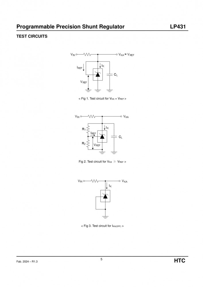 LP431GCSF datasheet page 5