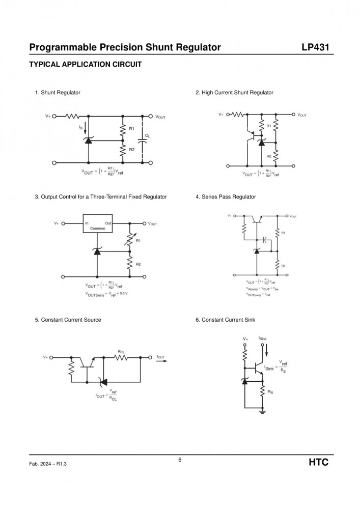 LP431GCSF datasheet page 6