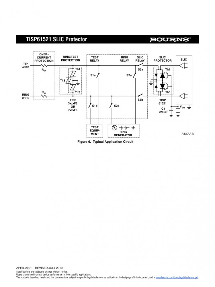 TISP61521DR-S datasheet page 8