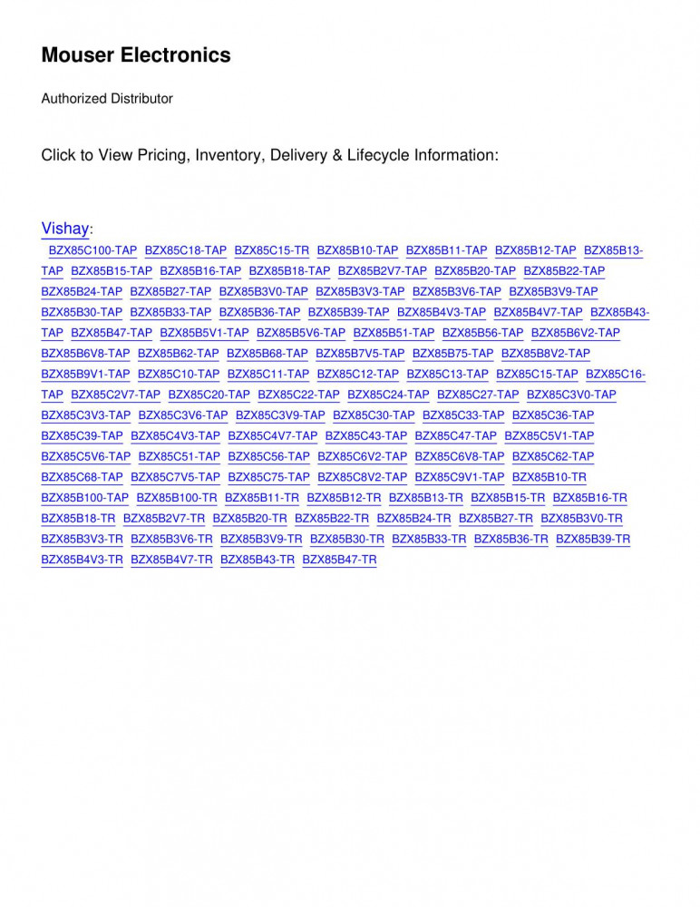 BZX85 series datasheet page 7