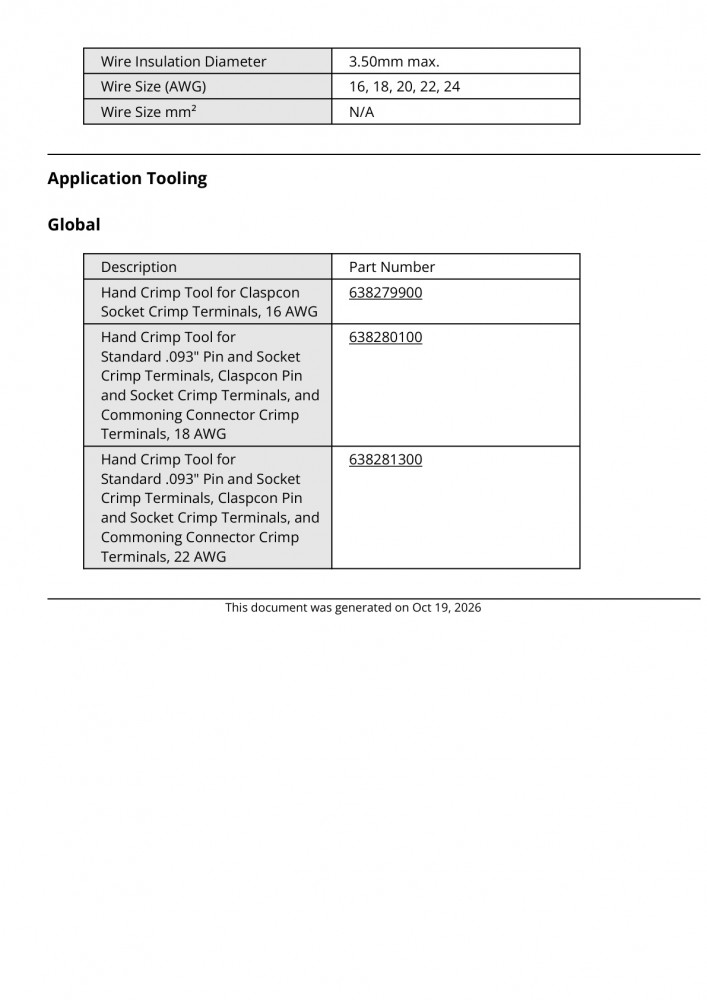 Molex packaging drawing image 3