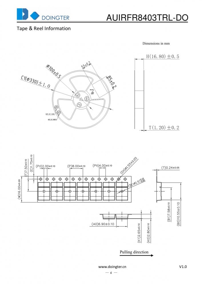 AUIRFR8403TRL-DO datasheet page 6