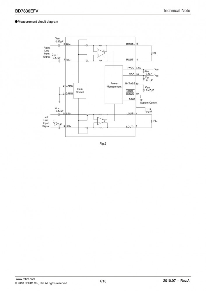 BD7836EFV-E2 datasheet page 4