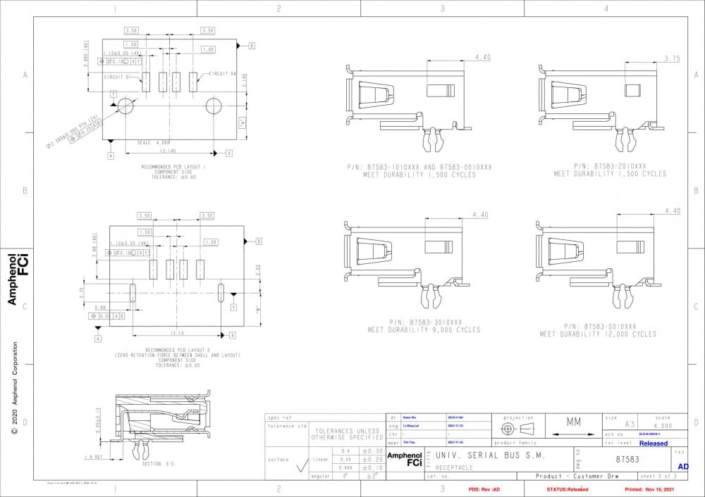 Amphenol 87583 drawing page 2