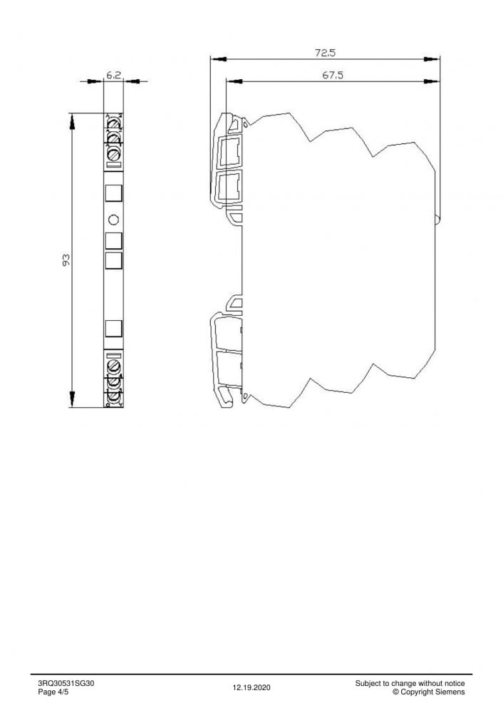 SIEMENS 3RQ30531SG30 technical document page 4