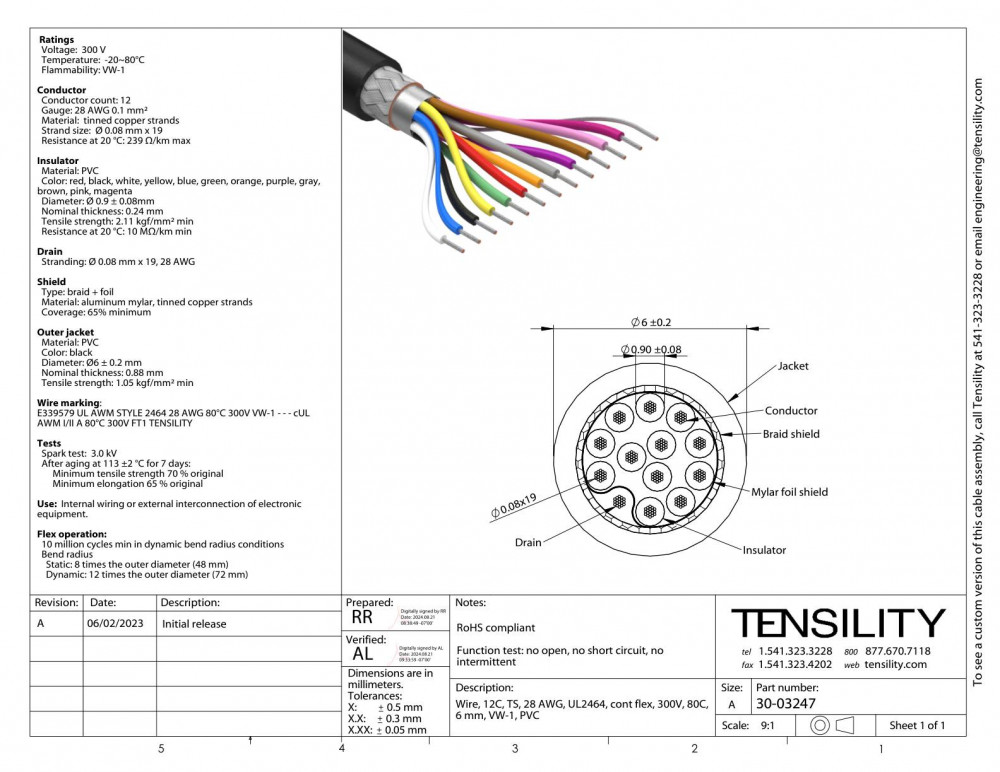 30-03247 product drawing and specification reference