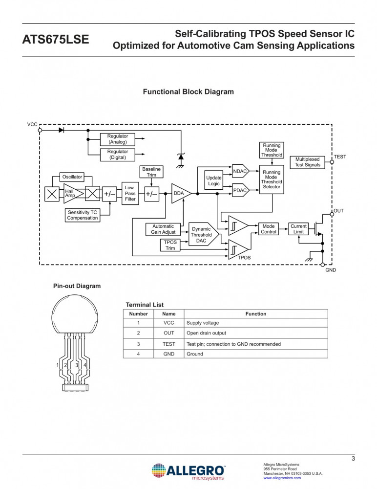 ATS675 datasheet page 3