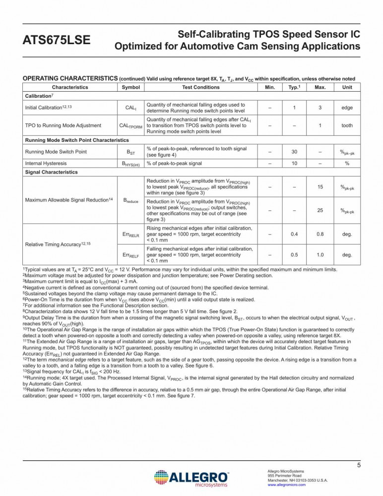 ATS675 datasheet page 5