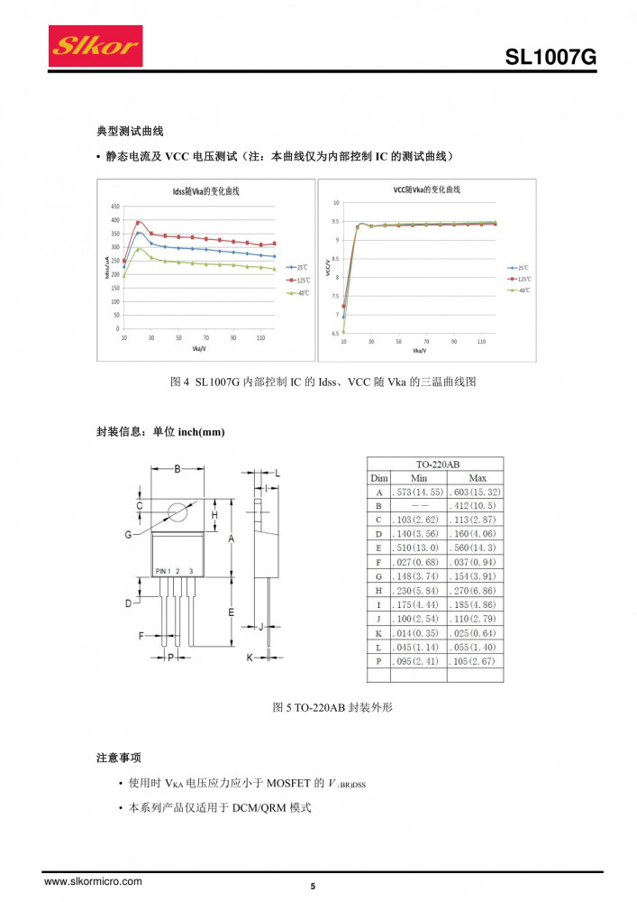 SL1007G datasheet page 5