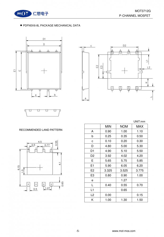 MOT3712G datasheet page 5