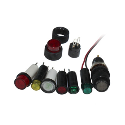 LED Panel Mount Indicator Green .290″ 5V Straight Leads for sale