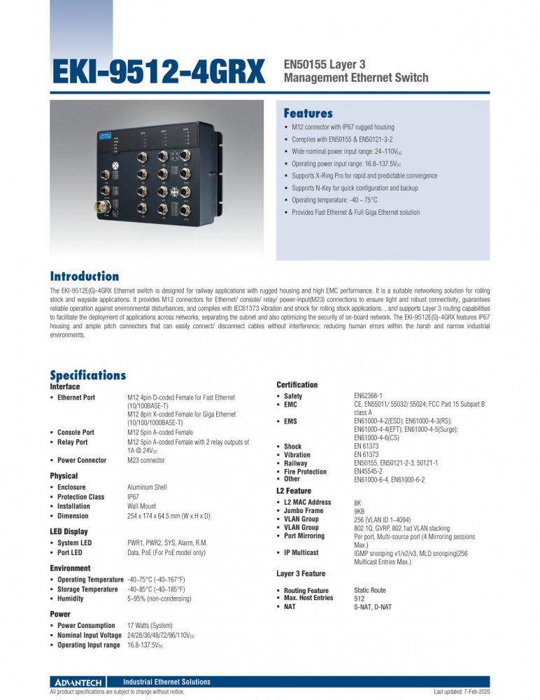 EKI-9512E-4GRX product documentation page 1