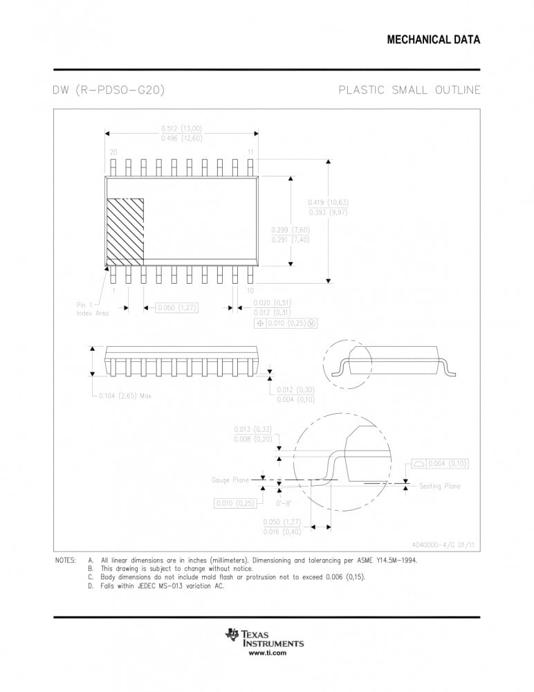SN74HC534 technical document page 9