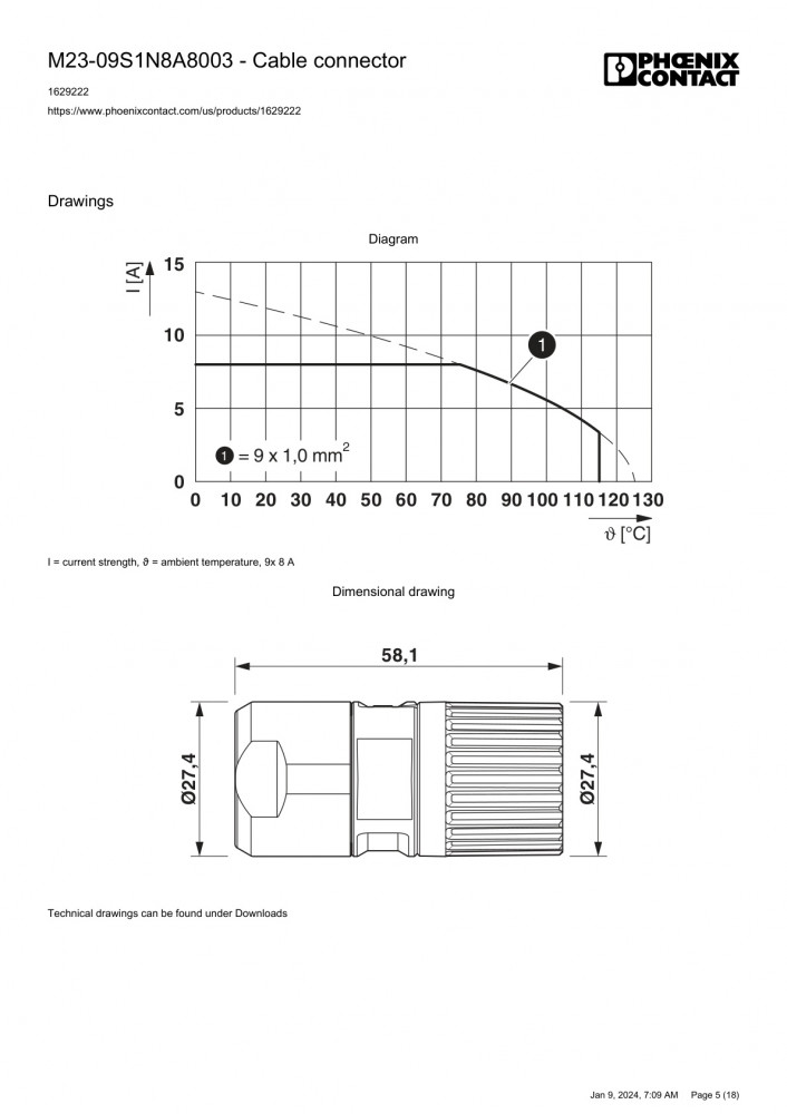 Phoenix Contact 1629222 technical document page 5
