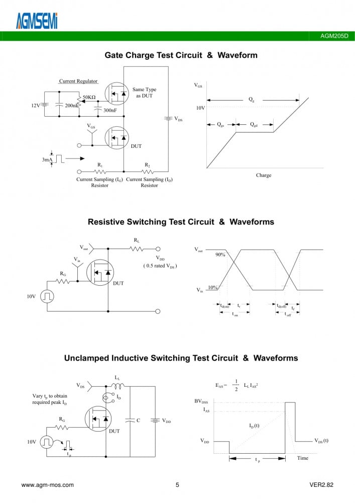 AGM205D datasheet page 5
