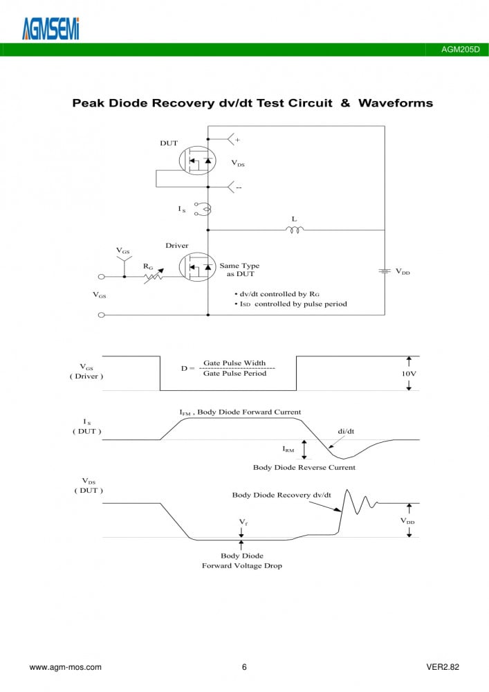 AGM205D datasheet page 6