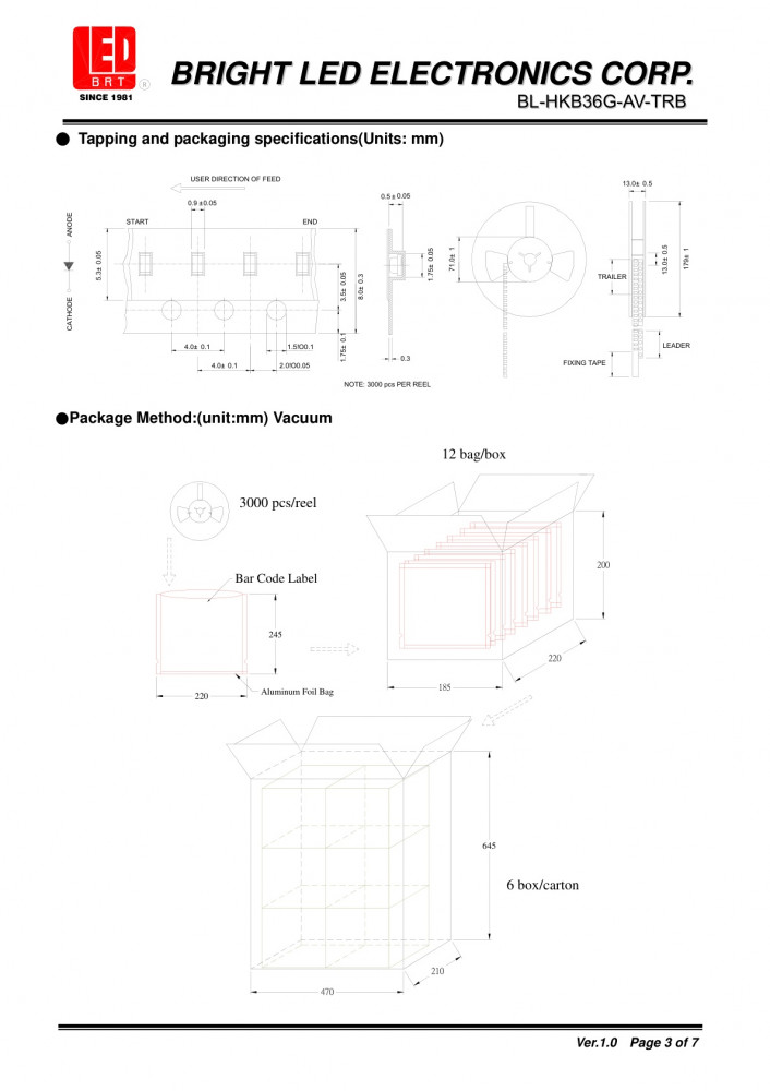 BL-HKB36G-AV-TRB datasheet page 3