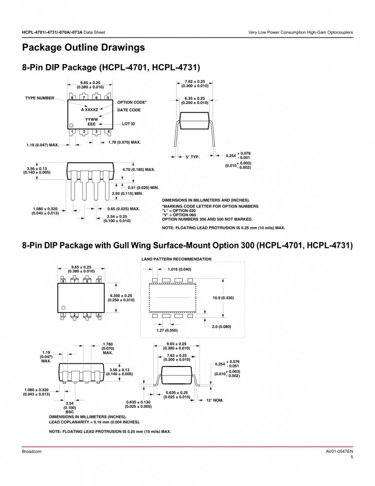 HCPL-4701 datasheet page 5